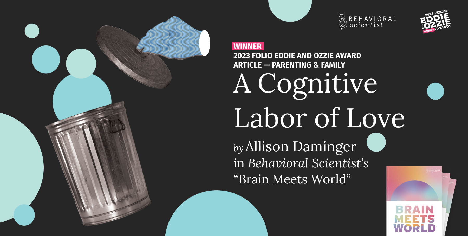 Behavioral Scientist Recognized with Editorial and Design Awards ...